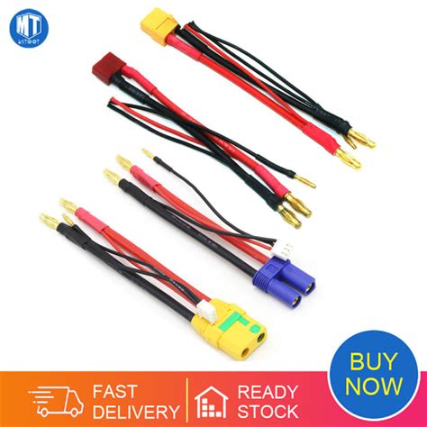 Silicone Wire 2s Lithium Batterys Model Plug 4mm 2s Balance Head T