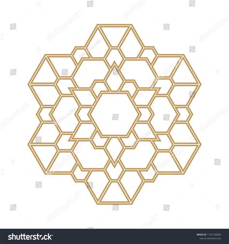 Decorative Line Art Frames Design Template Stock Illustration 1142736863 Shutterstock