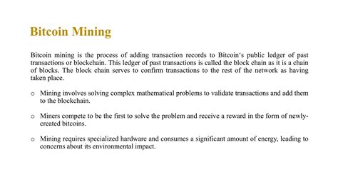 Bitcoin And Cryptography Pptx