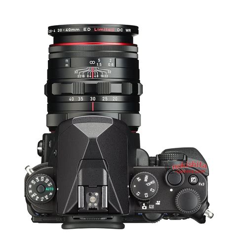 Первое изображение нового фотоаппарата Pentax KP