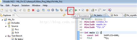 教程——基于hls实现fir滤波器 Csdn博客