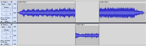 Split And Join Clips Learning Audacity