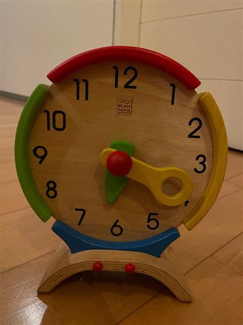 Plan Toy Activity Clock Hobbies And Toys Toys And Games On Carousell