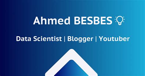 Ahmed Besbes Data Science Portfolio