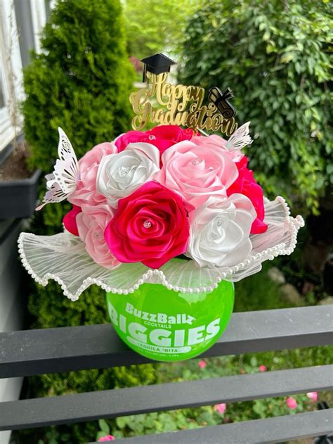 Buzzball With Ribbon Roses 💐 In 2024 Ribbon Roses Ribbon Flowers