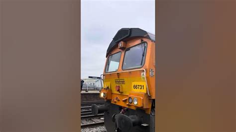 Class 66731 Capt Tom Moors Gb Nhs Youtube
