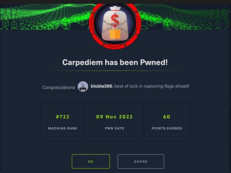 carpediem htb writeup carpediem is a hard machine from htb… by dean