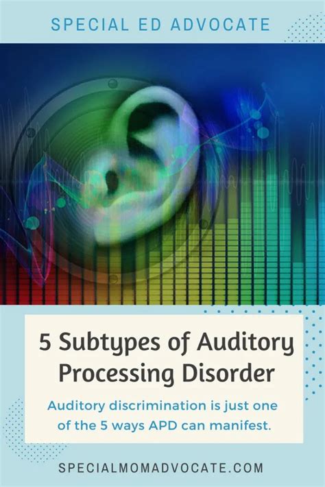 The Subtypes Of Auditory Processing Disorder Artofit