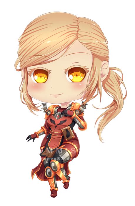 Commission Wow Chibi By Avareonart On Deviantart