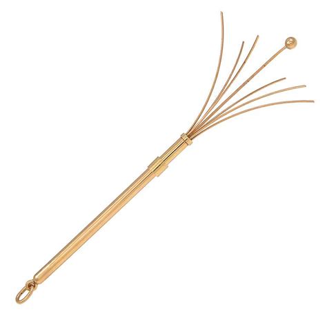 CARTIER GOLD SWIZZLE Stick at 1stDibs | cartier swizzle stick, свизл ...
