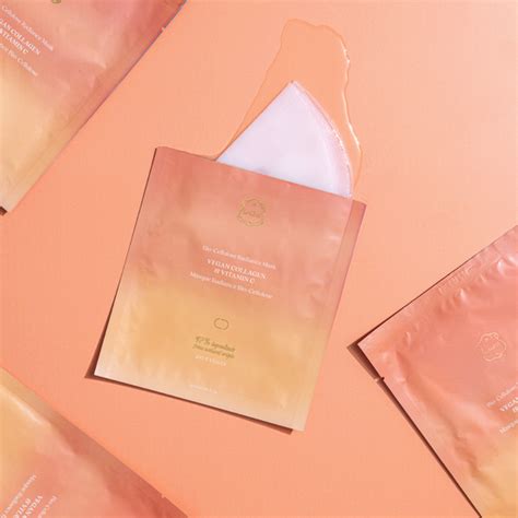 מסכת בד קולגן ויטמין C Laline