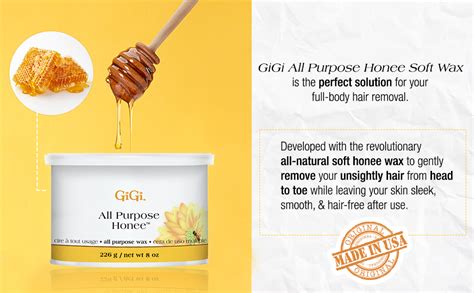 Gigi All Purpose Honee Hair Removal Wax With Beeswax
