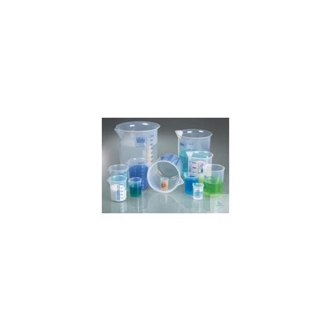 Laboratory Beaker Griffin Beaker Pp 500 Ml Blue Scale 361