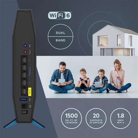 Jual Linksys E7350 Dual Band Ax1800 Wifi 6 Wireless Router E 7350 Ax 1800 Di Seller Cgs Ancol