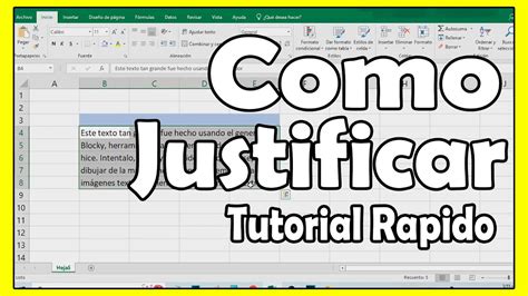 Silueta Inyecci N Ups Como Justificar Un Texto En Excel Con El Teclado
