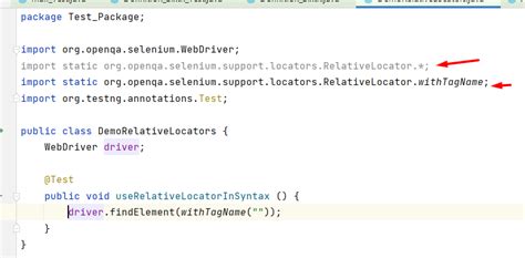 Selenium 4 Relative Locators Friendly Locators QACraft