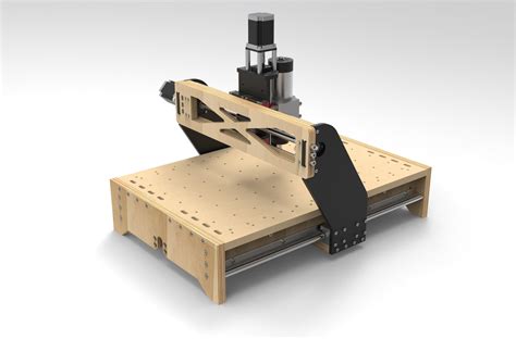 Diy Cnc Milling Machine 3d Model Files Dxf Step Electrical Plans