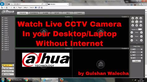 Dahua Dvr Connect With Laptop Without Internet Dahua Dvr Remote View