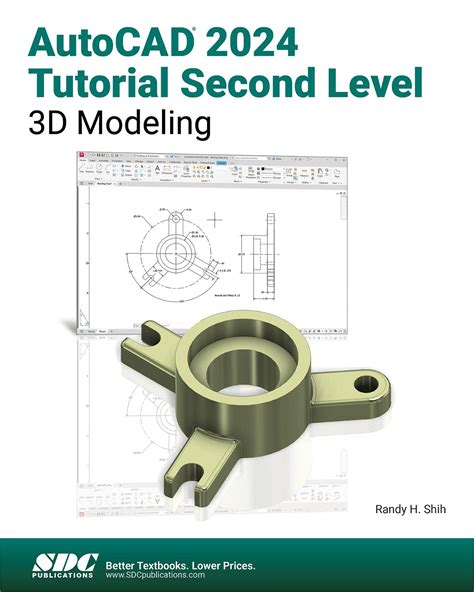 Autocad 2024 Tutorial Second Level 3d Modeling Book 9781630576080