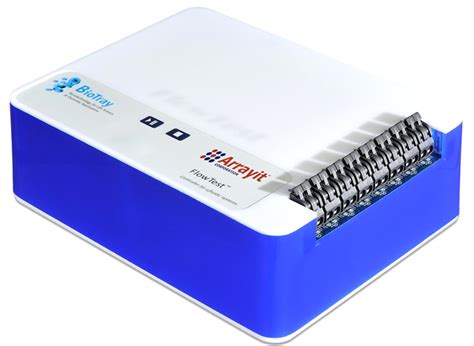 Arrayit Microarray Flowtest Programmable Microfluidic Controllers Automated Programmable