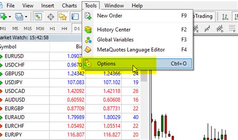 how to configure alerts and notifications in metatrader