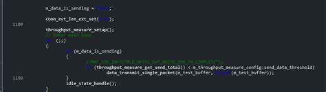 How To Configure The Number Of Packets Per Every Ble Connection Interval Jimmyiot