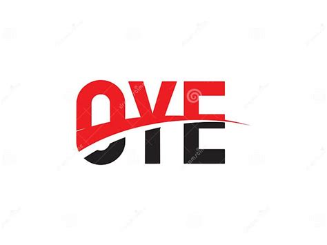 Ilustración De Diseño De Logotipo Inicial De Letra Oye Ilustración Del