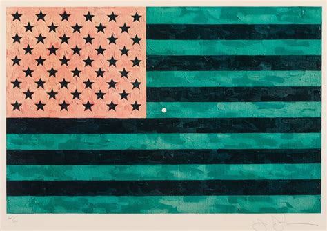 Jasper Johns Flag Moratorium 1969 Artsy