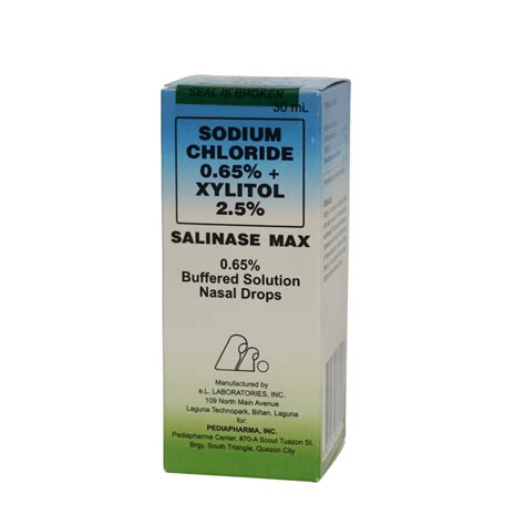 Nurturemed Salinase Nacl 65 Nasal Drops 30 Ml