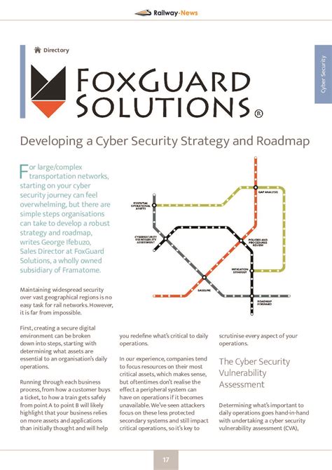 Developing A Cyber Security Strategy And Roadmap Foxguard