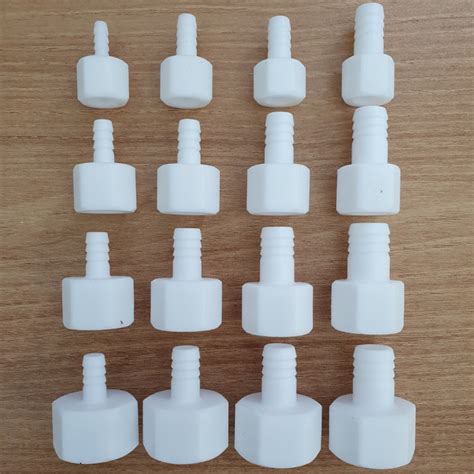 [fitting] Ptfe 테프론 호스 암나사 니플 [튜브 연결관 테플론 Teflon 커넥터 피팅 닛블 Nipple Hose