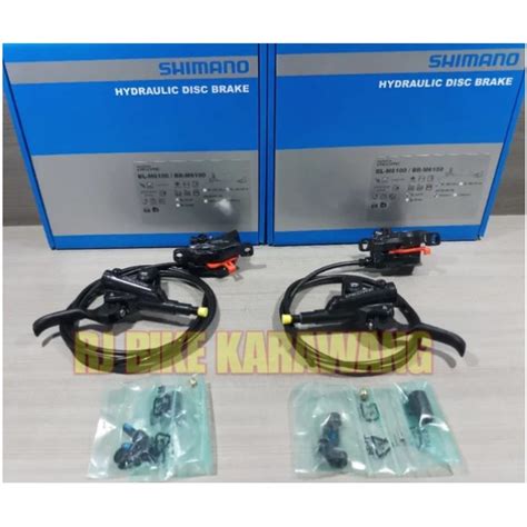 Jual Brake Set Shimano Deore M6100 2 Piston Rem Hidrolik Hydraulic Shopee Indonesia