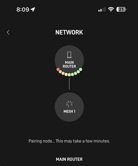 Pairing Mesh Node R Starlink