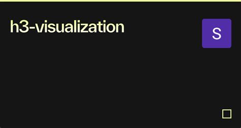 H3 Visualization Codesandbox