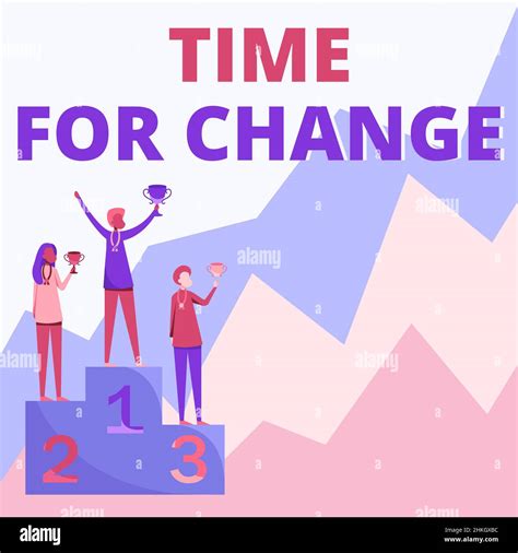 Conceptual Caption Time For Change Internet Concept Changing Moment