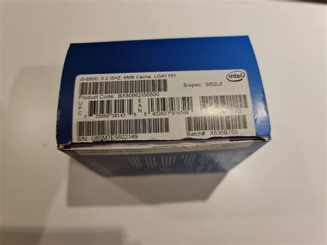 Intel I5 6500 Cpu With Stock Cooler And Box Computers And Tech Parts And Accessories Computer