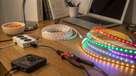 輕鬆將 Rgb Led 燈條連接到電源