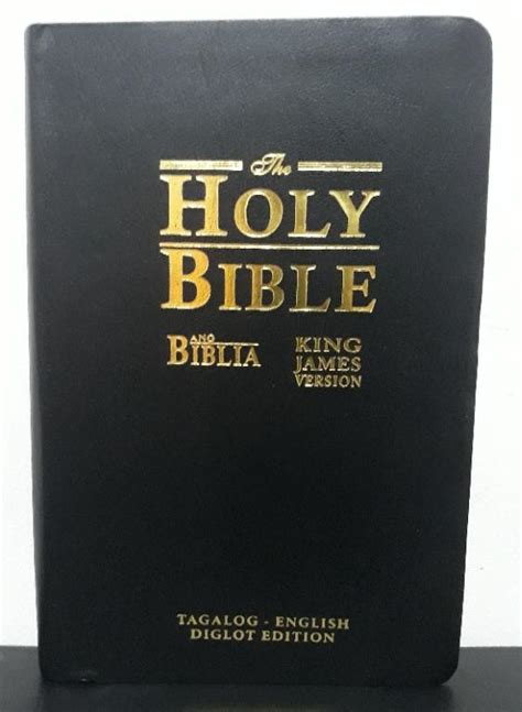Ang Bibliakjv Tagalog English Bible Hobbies And Toys Books