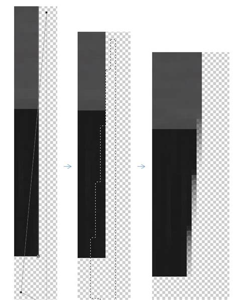 How To Delete A Selection With Straight Edges In Photoshop Graphic