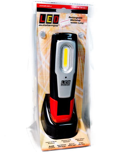 Led Torch Rechargeable Workshop Inspection Lamp Hh190 1 Belleek