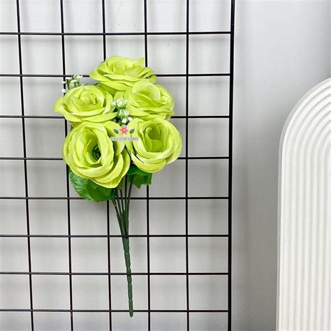 Jual Bunga Kuncup Tropis Asia Rose Artificial Bunga Artificial Bunga Plastik Bunga Dekorasi