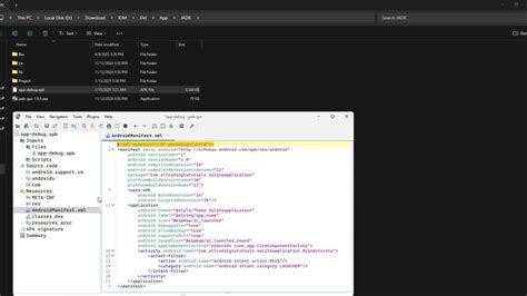 Free Download Jadx Windows Portable Tool Decompiler Apk File Youtube
