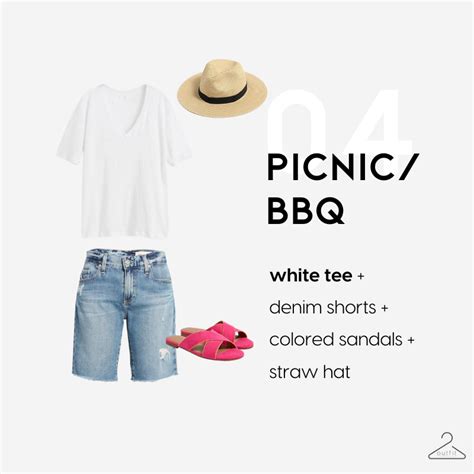 How To Style A White Tee For The Summer Outfit Formulas Outfit Formulas