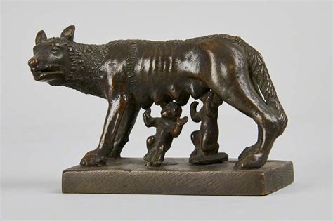 She Wolf Suckling Romulus And Remus Art UK