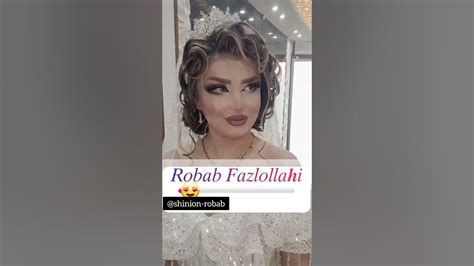 عروس زیبارو با موهای جذابش و خوشگلش💖شینیون عروس زیباعروس داماد