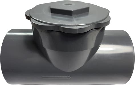 Clapet anti retour à battant Ø 63 PVC pression Amazon fr Jardin
