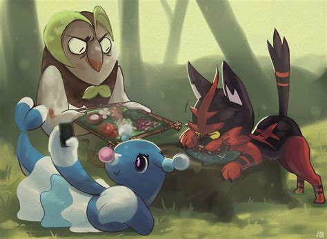 Rowlet Dartrix E Decidueye Wiki Pokémon Amino Em Português Amino