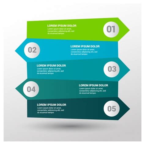 Infographic Options Template Vector Free Download