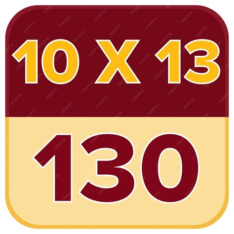 Premium Vector Multiplication Tables Card Multiplication Chart For
