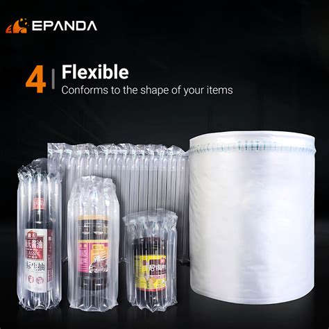 50m Bubble Wrap Air Inflatable Packaging Roll Shockproof Cushion Ecom